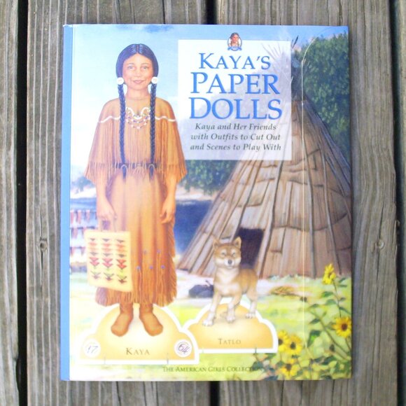 American Girl | Toys | New American Girl Native American Kayas Paper ...
